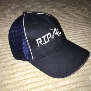 Rip A Lip | Accessories | Rip A Lip Navywhite Hat | Poshmark